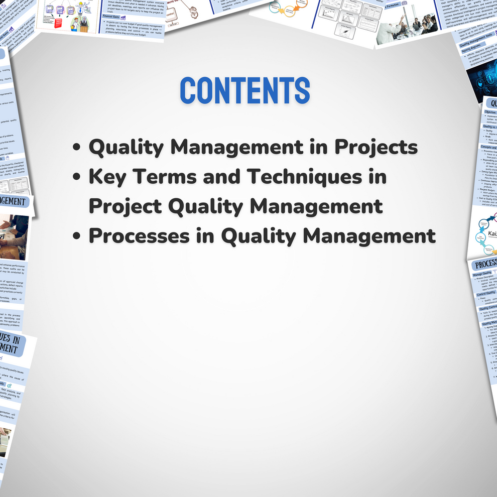 Project Quality Management – Pmp Focus